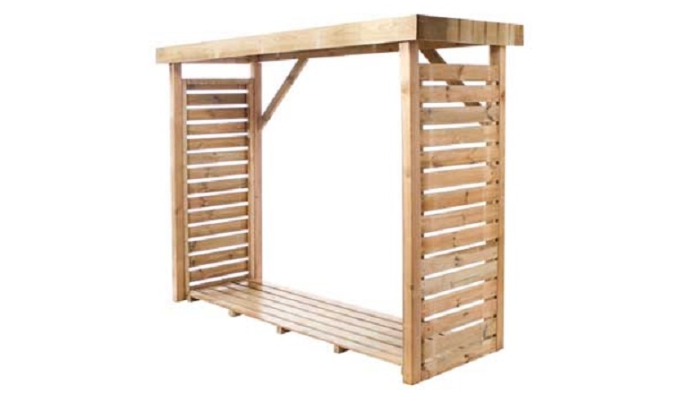 Bûcher 4 stères en bois Madeira au bon prix | Brico.fr